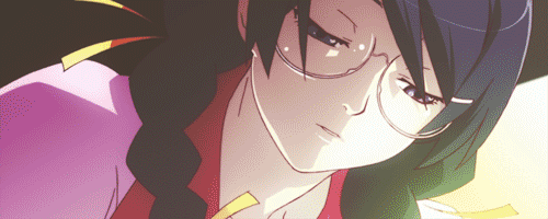 Hanekawa bakemonogatari shinobu GIF - Find on GIFER