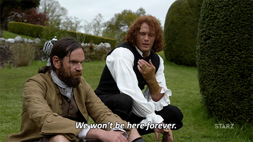 GIF outlander season 2 starz - animated GIF on GIFER