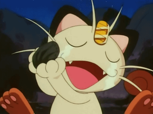 Meowth anime pokemon GIF - Find on GIFER