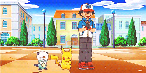 Clap ash ketchum oshawott GIF - Find on GIFER
