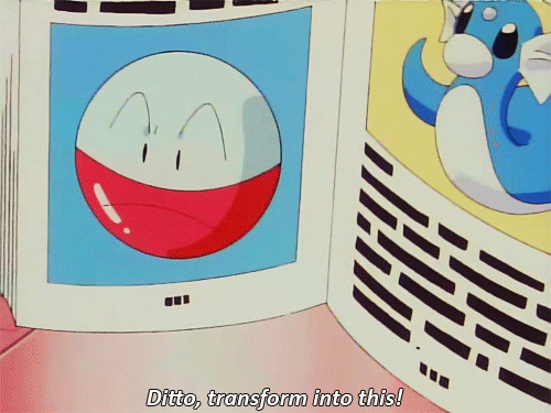 90s pokemon ditto GIF - Find on GIFER