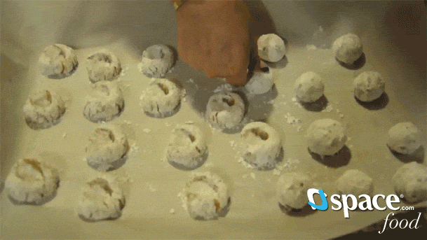 Food almond macaroons GIF - Find on GIFER