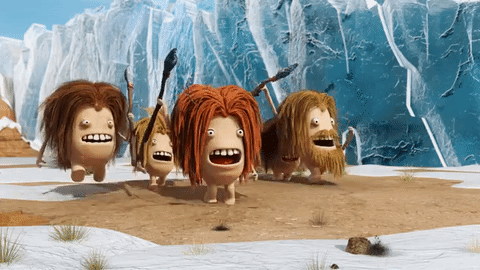 Gifs Animados De Mamut Y Hombre Drawing A Woolly Mammoth Basic Vs