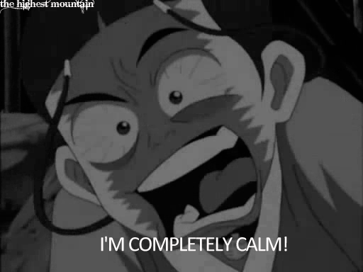 Black and white angry GIF - Find on GIFER