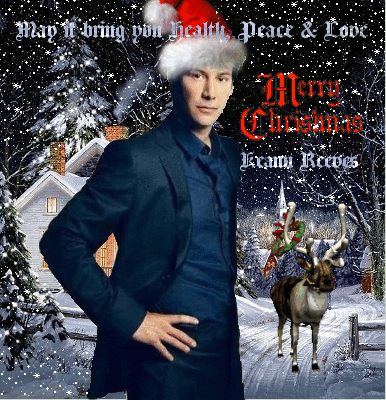 Christmas keanu reeves GIF - Find on GIFER