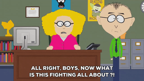 Teacher aids principal GIF - Find on GIFER