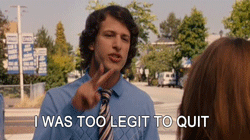 Too legit to quit andy samberg GIF - Find on GIFER