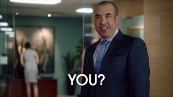 GIF louis litt suits you - animated GIF on GIFER