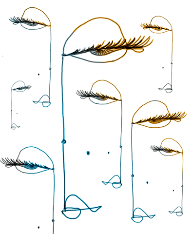 GIF flowers ku klux klan eyes - animated GIF on GIFER