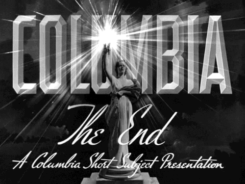 The end columbia credits GIF - Find on GIFER