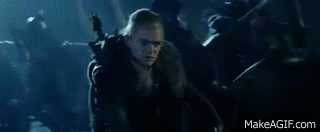 GIF legolas - animated GIF on GIFER
