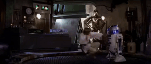 GIF help me obi wan kenobi star wars a new hope movie - animated GIF on ...