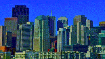 Panoramic landscape skyline GIF - Find on GIFER