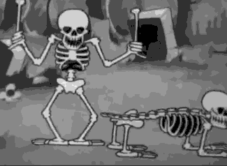 Xylophone skeleton GIF - Find on GIFER