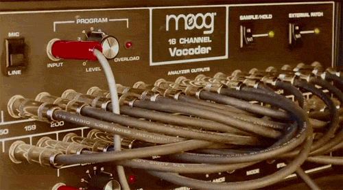 Electronics moog vintage GIF - Find on GIFER