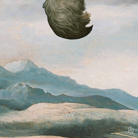 Toupee scorpion dagger maybe youre right GIF - Find on GIFER