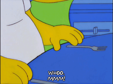 Delicious food lisa simpson GIF - Find on GIFER