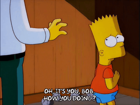 Bart simpson episode 13 hello GIF - Find on GIFER
