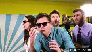 Shocked sunglasses horrified GIF - Find on GIFER