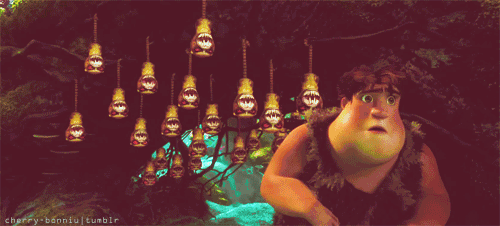 GIF croods thunk white girls - GIF animado em GIFER
