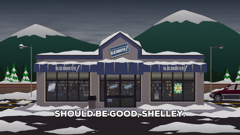 Arrived blockbuster store GIF - Find on GIFER