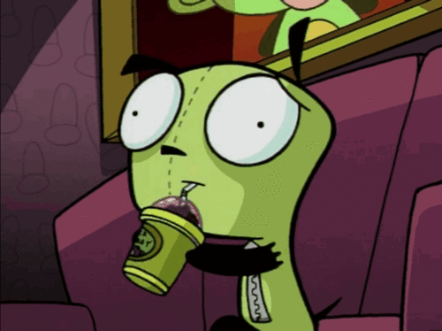 GIF invader zim gir menwear - animated GIF on GIFER