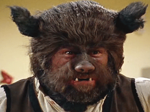 Wolfman facial hair 70s GIF - Find on GIFER