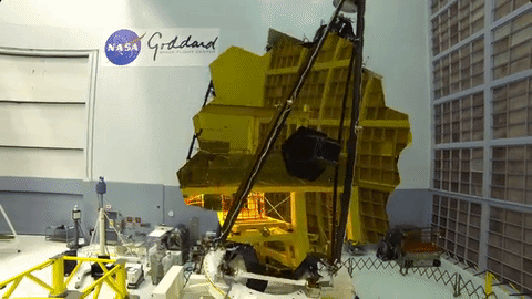 GIF space nasa gold - animated GIF on GIFER