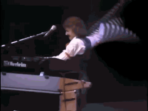 GIF piano performing - animated GIF on GIFER
