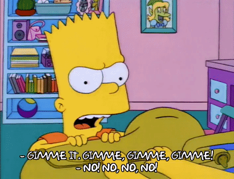 Bart simpson lisa simpson season 9 GIF - Find on GIFER