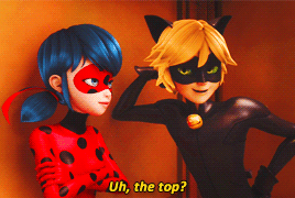 GIF miraculous ladybug ladybug chat noir - animated GIF on GIFER