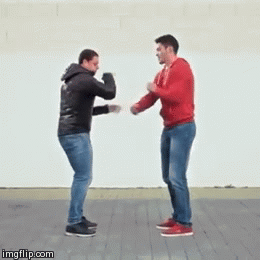 Two People Arguing Gif