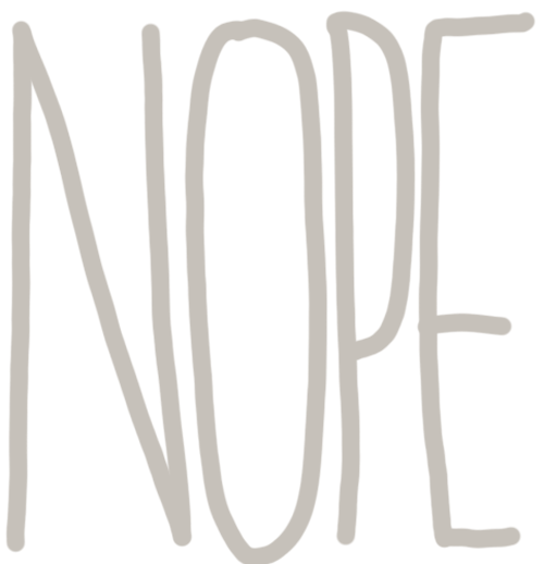 GIF no drawing nope - animated GIF on GIFER