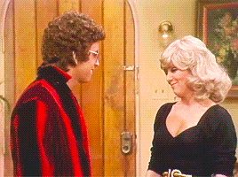 Threes company jack tripper janet wood GIF - Find on GIFER