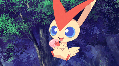Victini pokemon yummi GIF - Find on GIFER