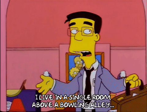 Simpsons Nerd Gif Animated GIF Imgflip