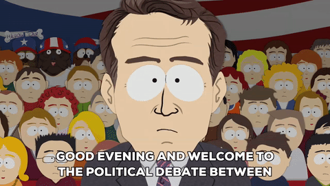 Debate audience welcoming GIF - Find on GIFER