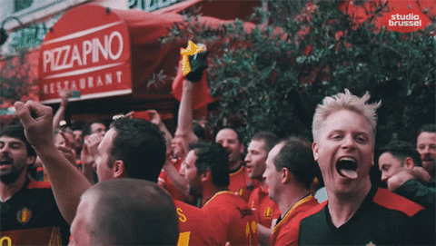 Rode duivels studio brussel GIF - Find on GIFER