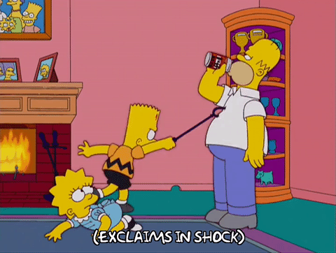 Homer simpson bart simpson lisa simpson GIF - Find on GIFER