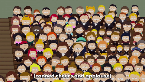 Eric cartman cheers assembly GIF - Find on GIFER