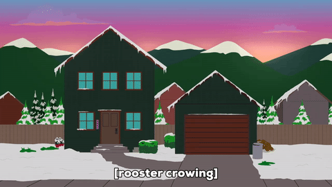 House morning outside GIF - Find on GIFER
