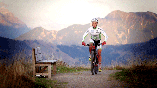 GIF mountainbike bike mountain - animated GIF on GIFER