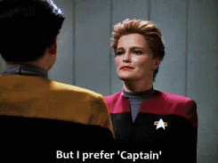 Star trek voyager kate mulgrew GIF - Find on GIFER