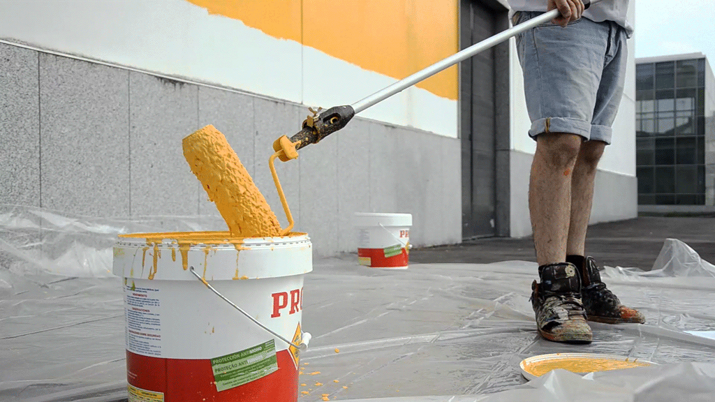 GIF street art perfect loop buildings - animated GIF on GIFER