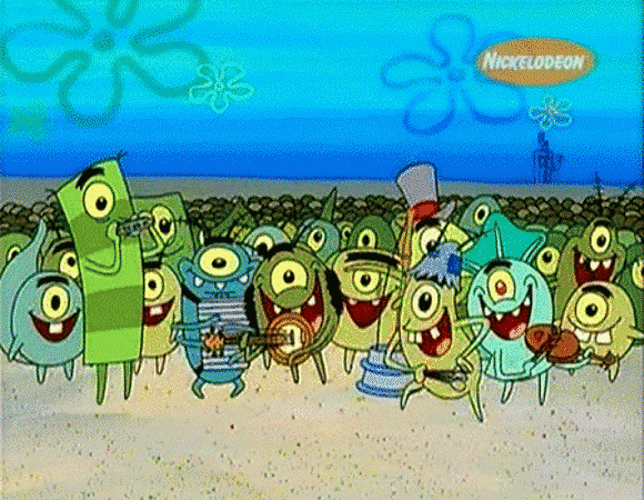 GIF phytoplankton party news - animated GIF on GIFER