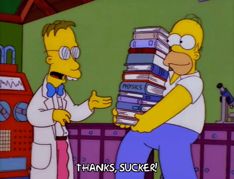 Homer simpson episode 2 season 10 GIF - Find on GIFER