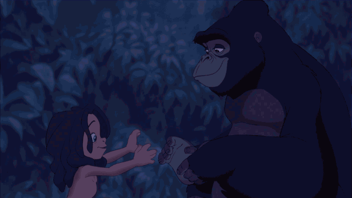 Tarzan love disney GIF - Find on GIFER