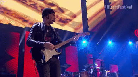 Iheartradio festival iheartradio 2016 u2 GIF - Find on GIFER
