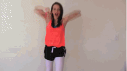 Dance happy exercise GIF - Find on GIFER