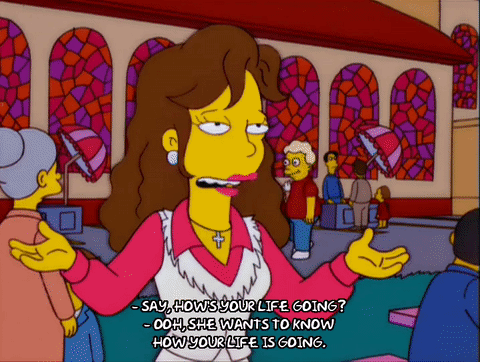 GIF homer simpson episode 19 talking - animated GIF on GIFER